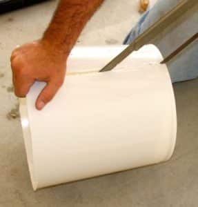 Tree baffles to baffle squirrels